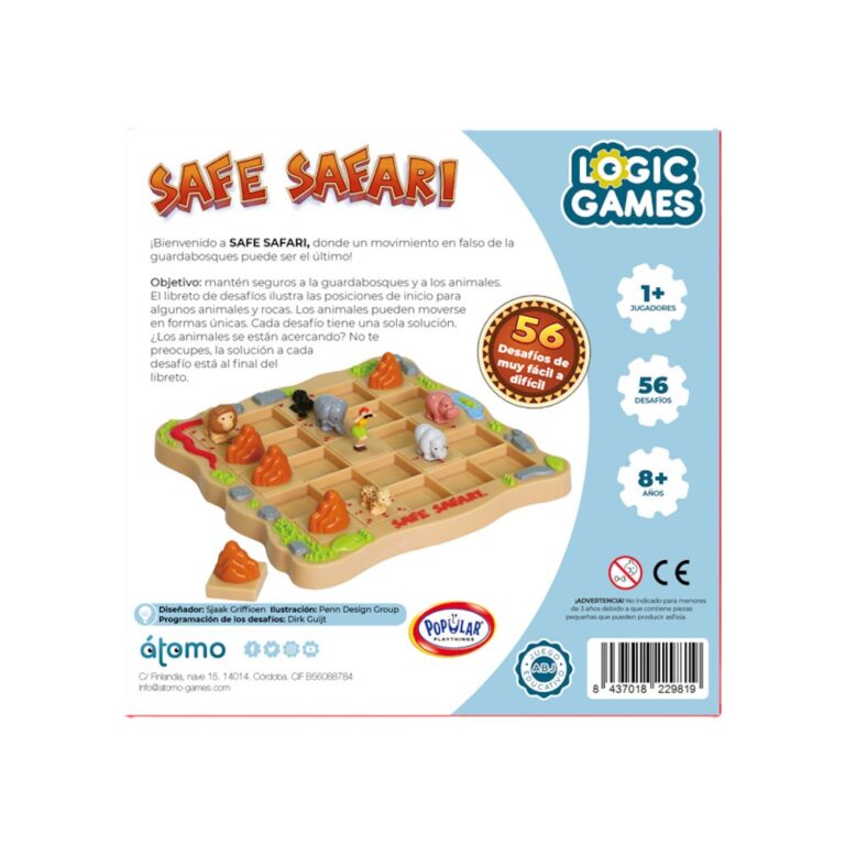 Safe Safari - LOGIC GAMES